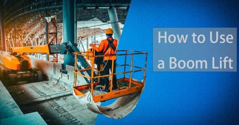 How to Use a Boom Lift? Boom Lift Operate Guide - Holdwell Lifts