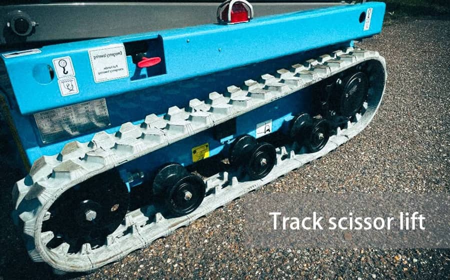What is a tracked scissor lift? - Holdwell Lifts